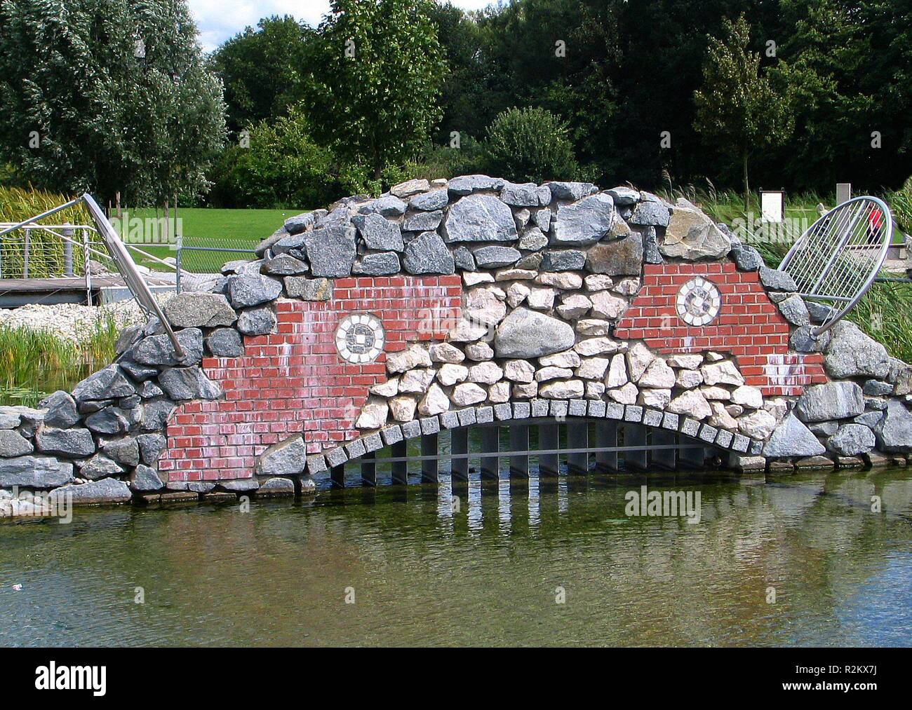 creative bridge design Stock Photo - Alamy