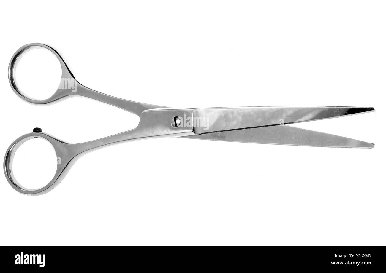 Barber scissors Black and White Stock Photos & Images - Alamy