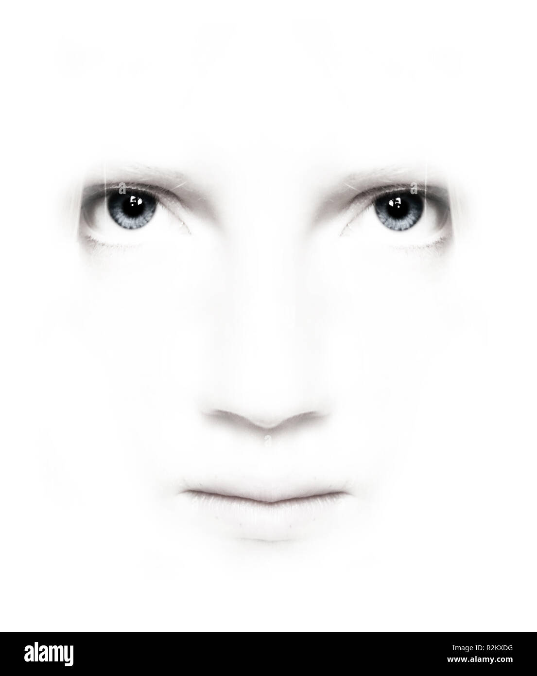 white beauty face Stock Photo - Alamy