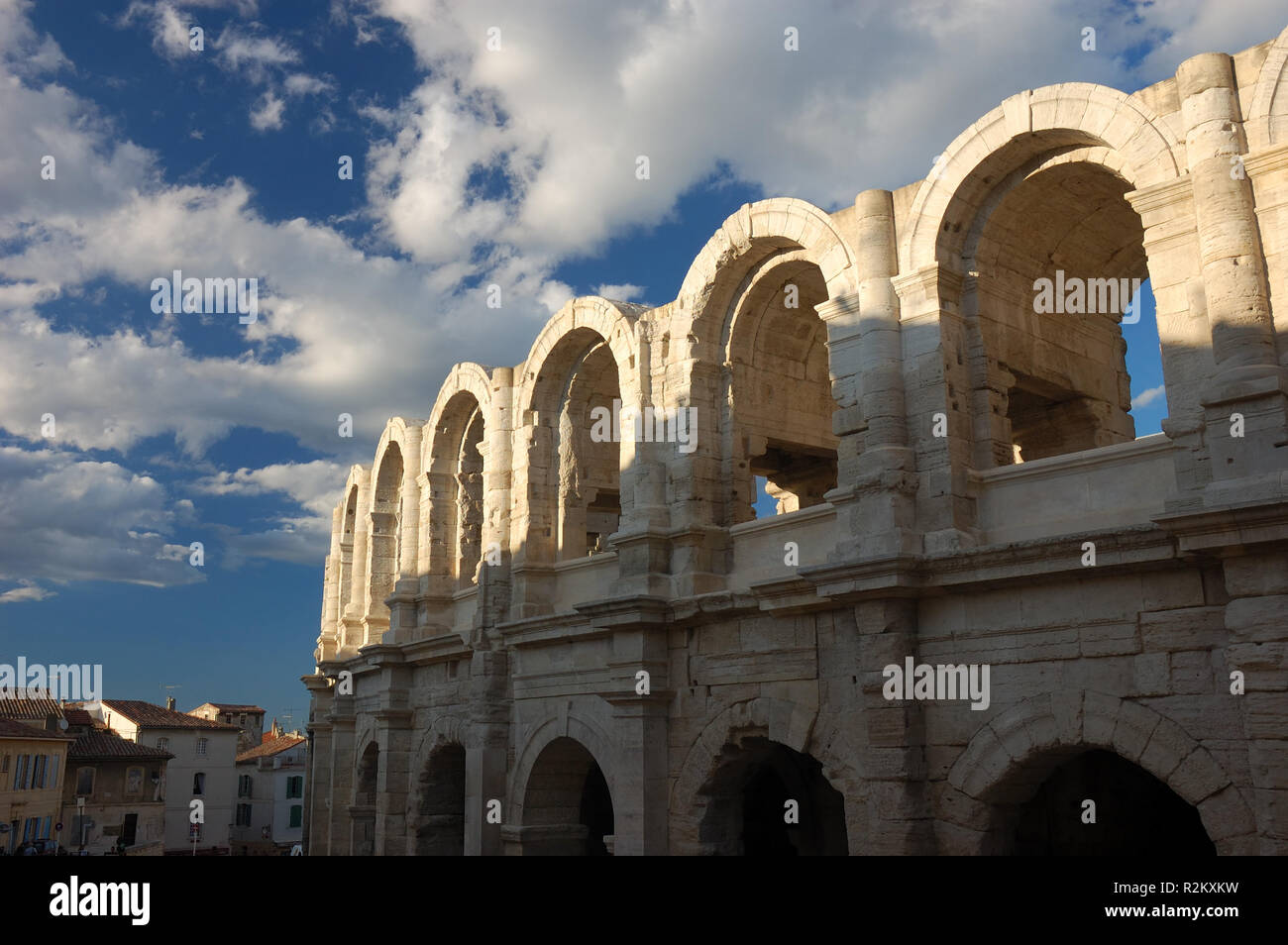 roman arena in arles,france Stock Photo - Alamy