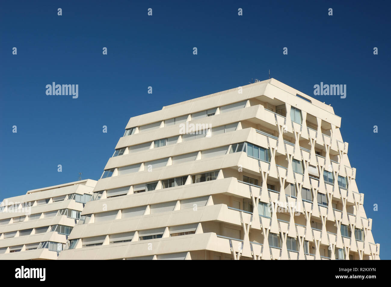a pyramid-shaped buildings Stock Photo - Alamy