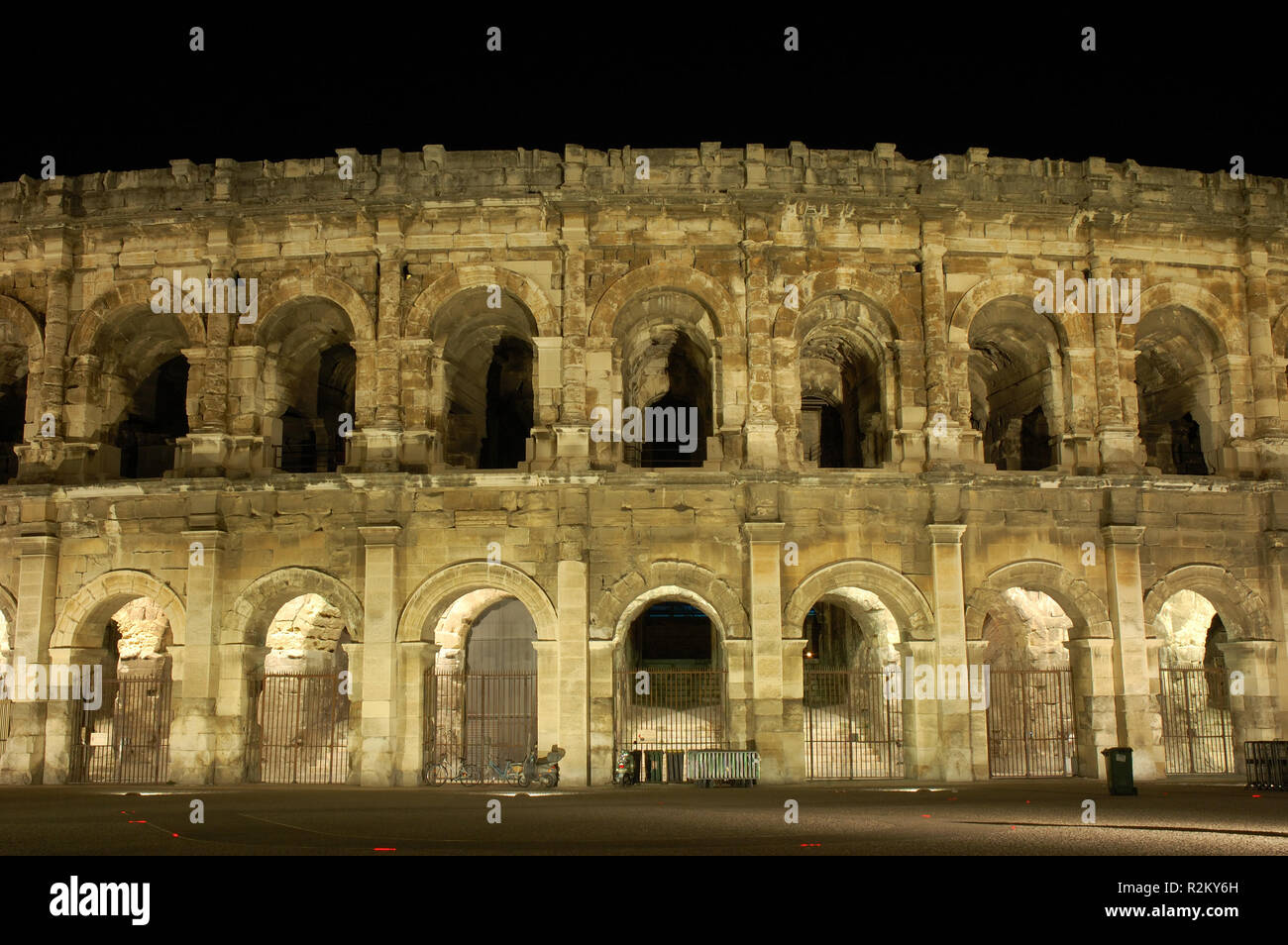 roman arena in nimes,france Stock Photo - Alamy