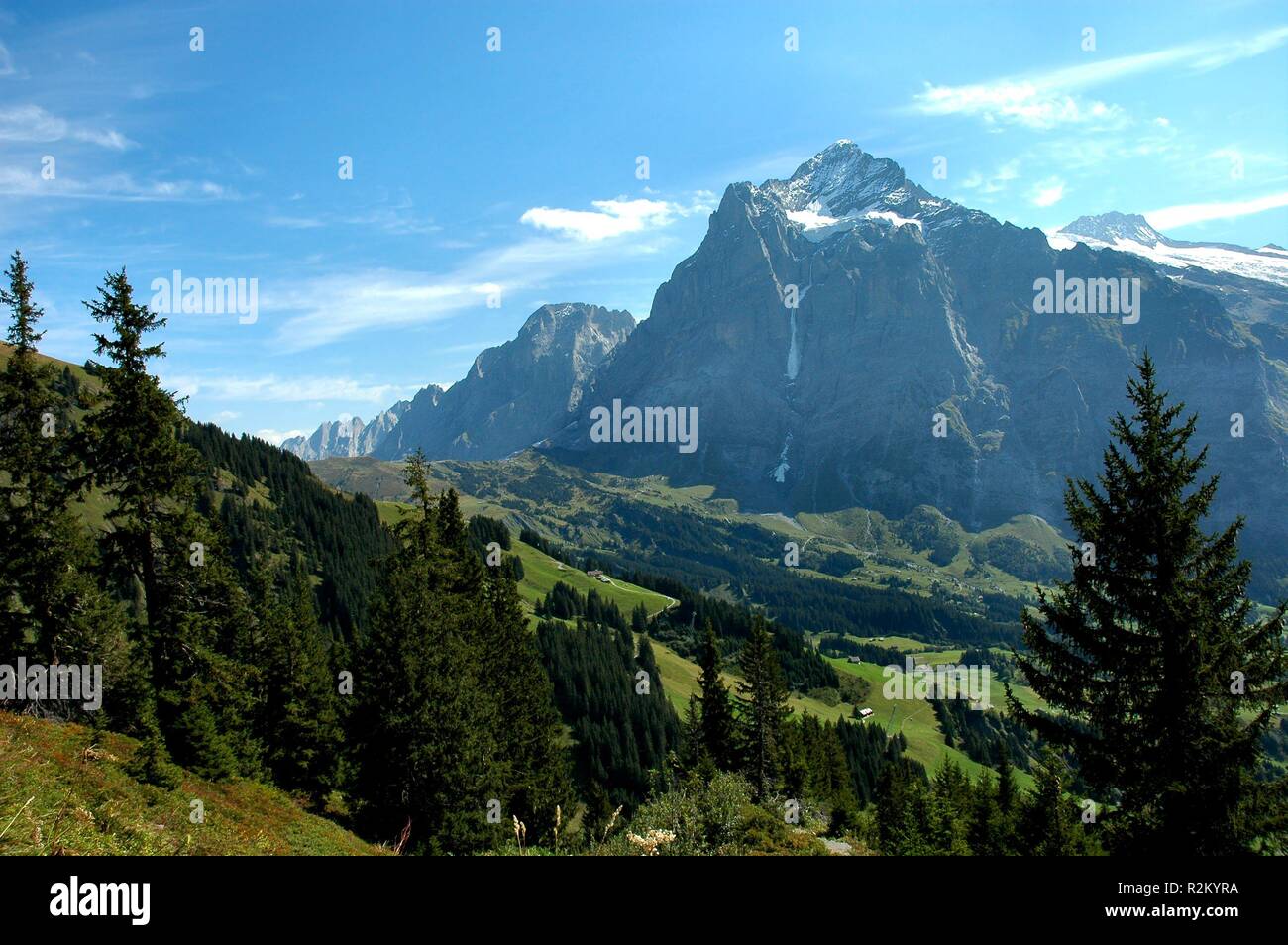 Grosse scheidegg wetterhorn hi-res stock photography and images - Alamy
