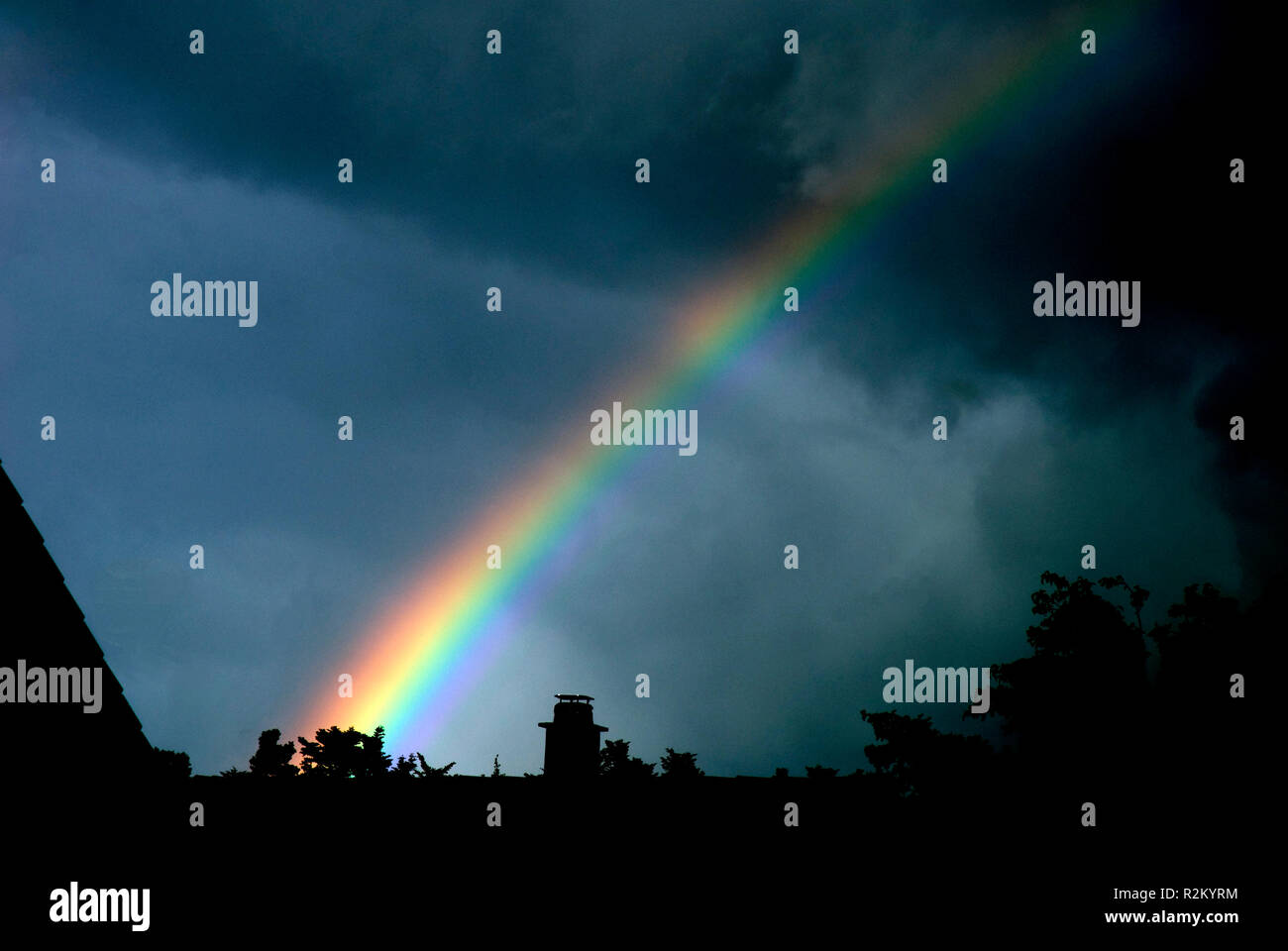 between heaven and earth Stock Photo - Alamy