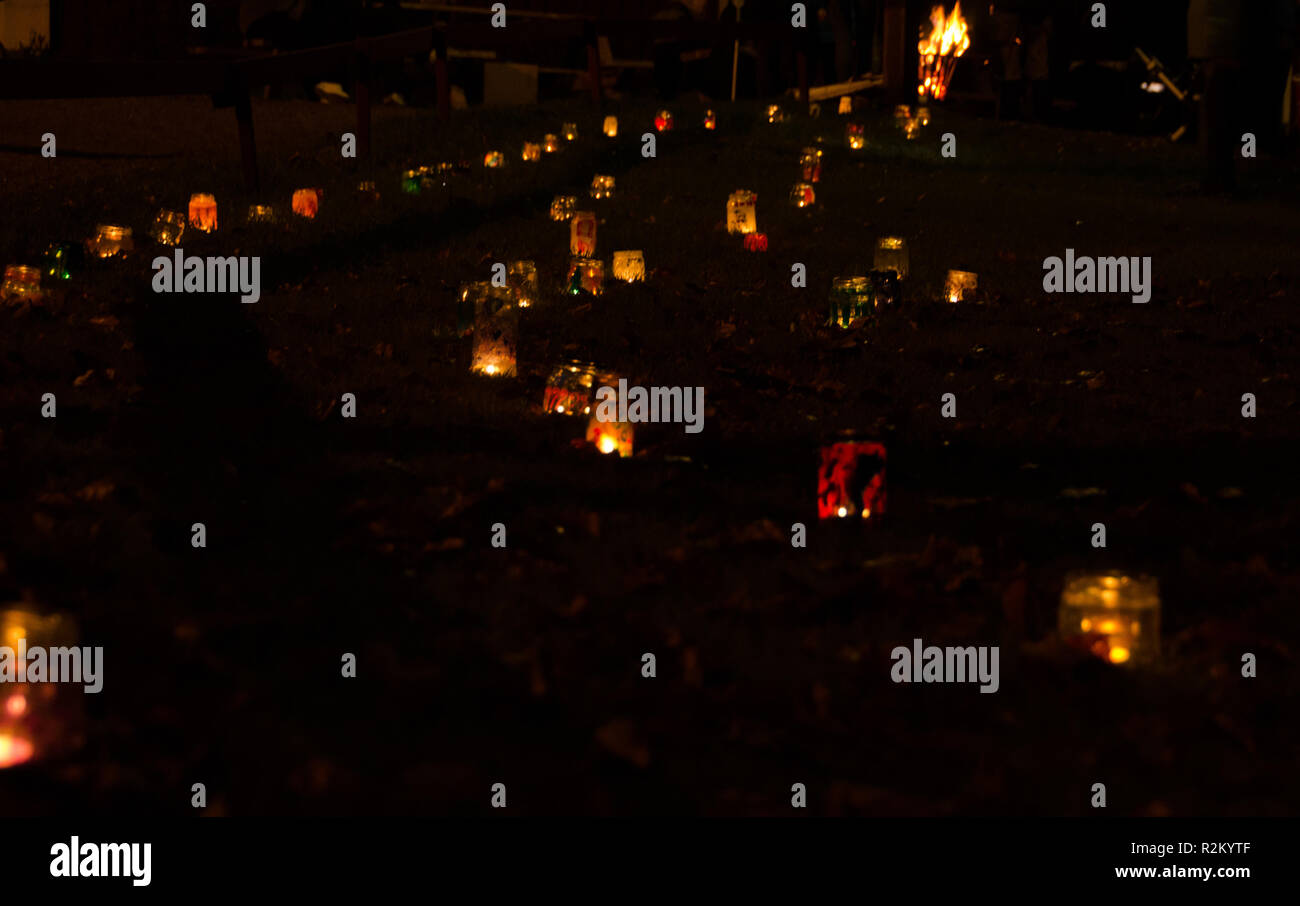 Ground candles hi-res stock photography and images - Alamy