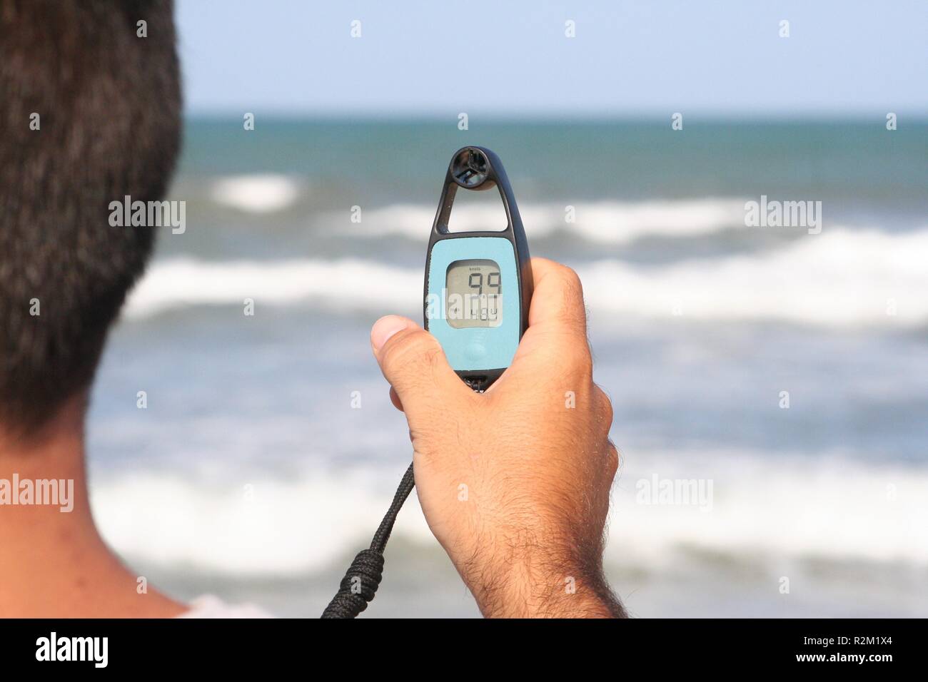 Anemometer beach hi-res stock photography and images - Alamy