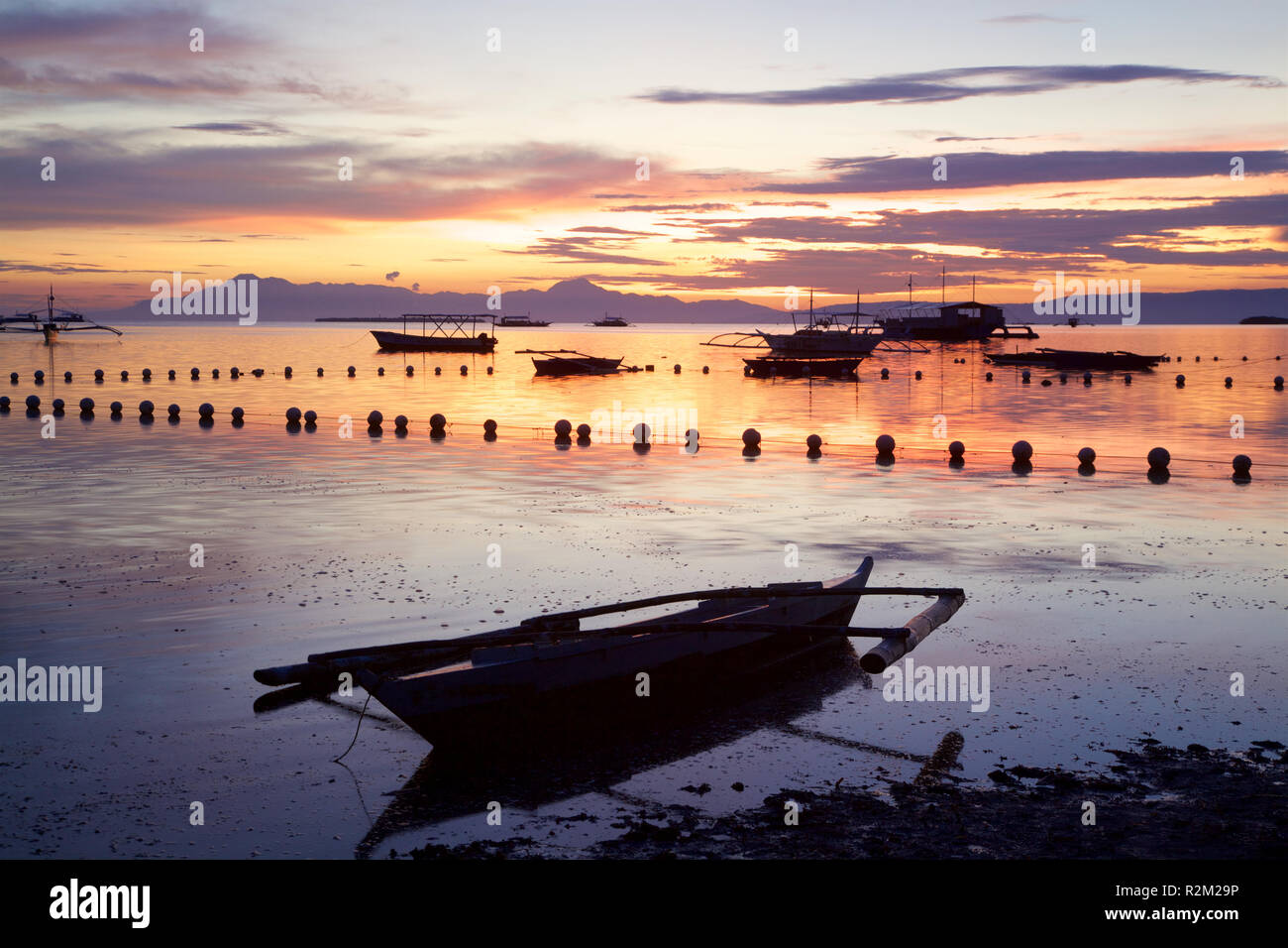 beach sunset, Panglao, Bohol Stock Photo - Alamy
