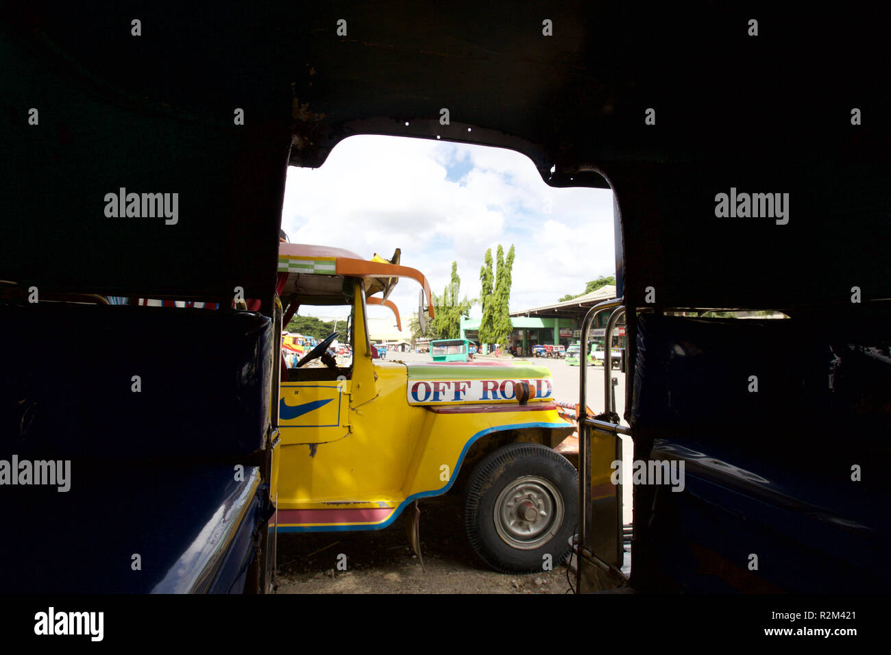 Colourful Jeepney bus Stock Photo - Alamy