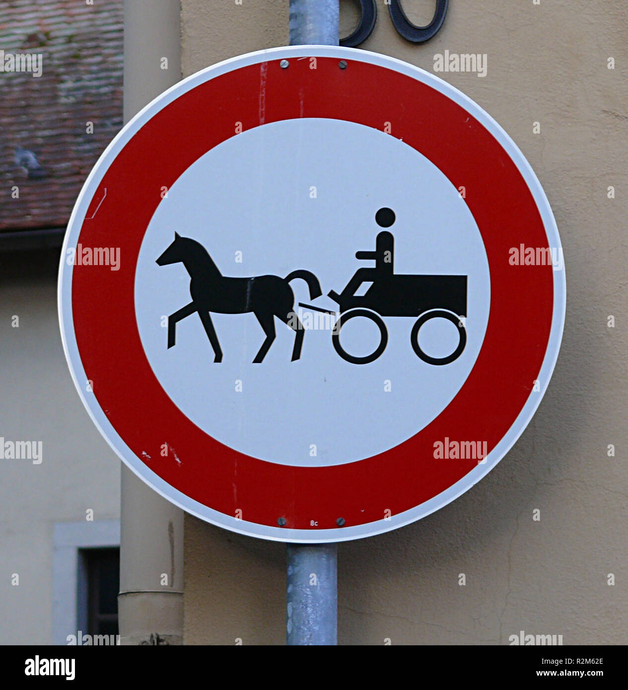 Passage prohibited prohibition sign hi-res stock photography and images ...