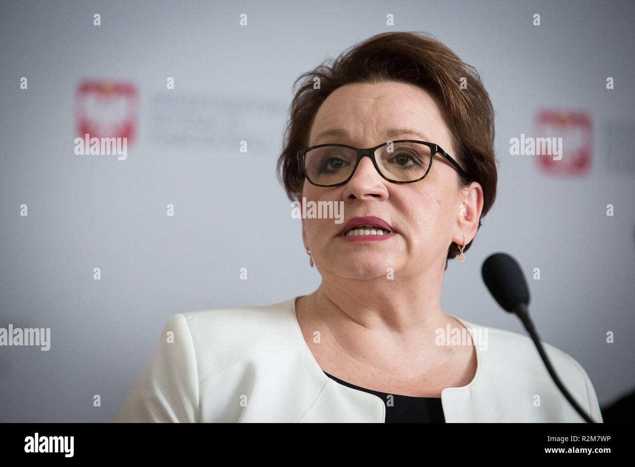 Anna Zalewska in Warsaw, Poland on 21 June 2018 Stock Photo - Alamy
