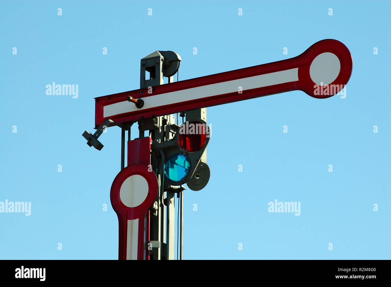 historical railway signaling Stock Photo - Alamy