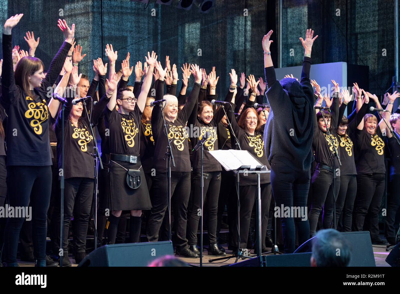 Pictured: Edinburgh Got Soul Light Night, a free community event hosted ...