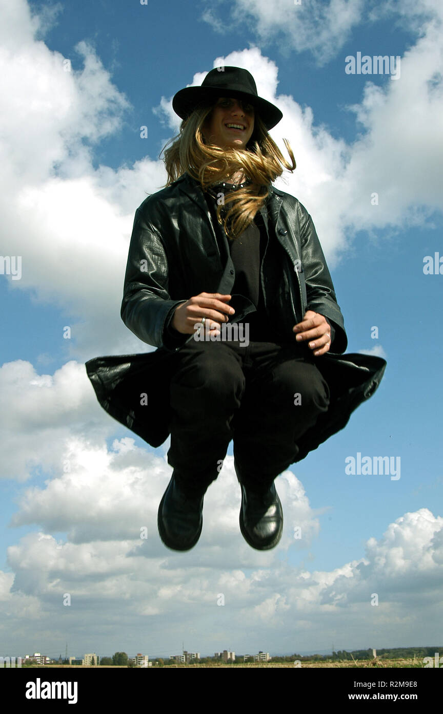 Human levitation hi-res stock photography and images - Alamy