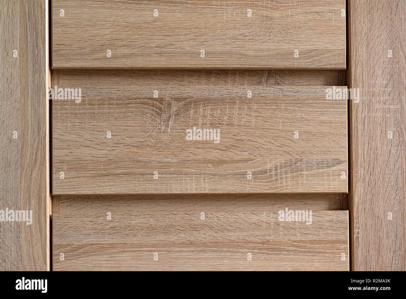 Chest with close drawers, close up detail of modern furniture Stock ...