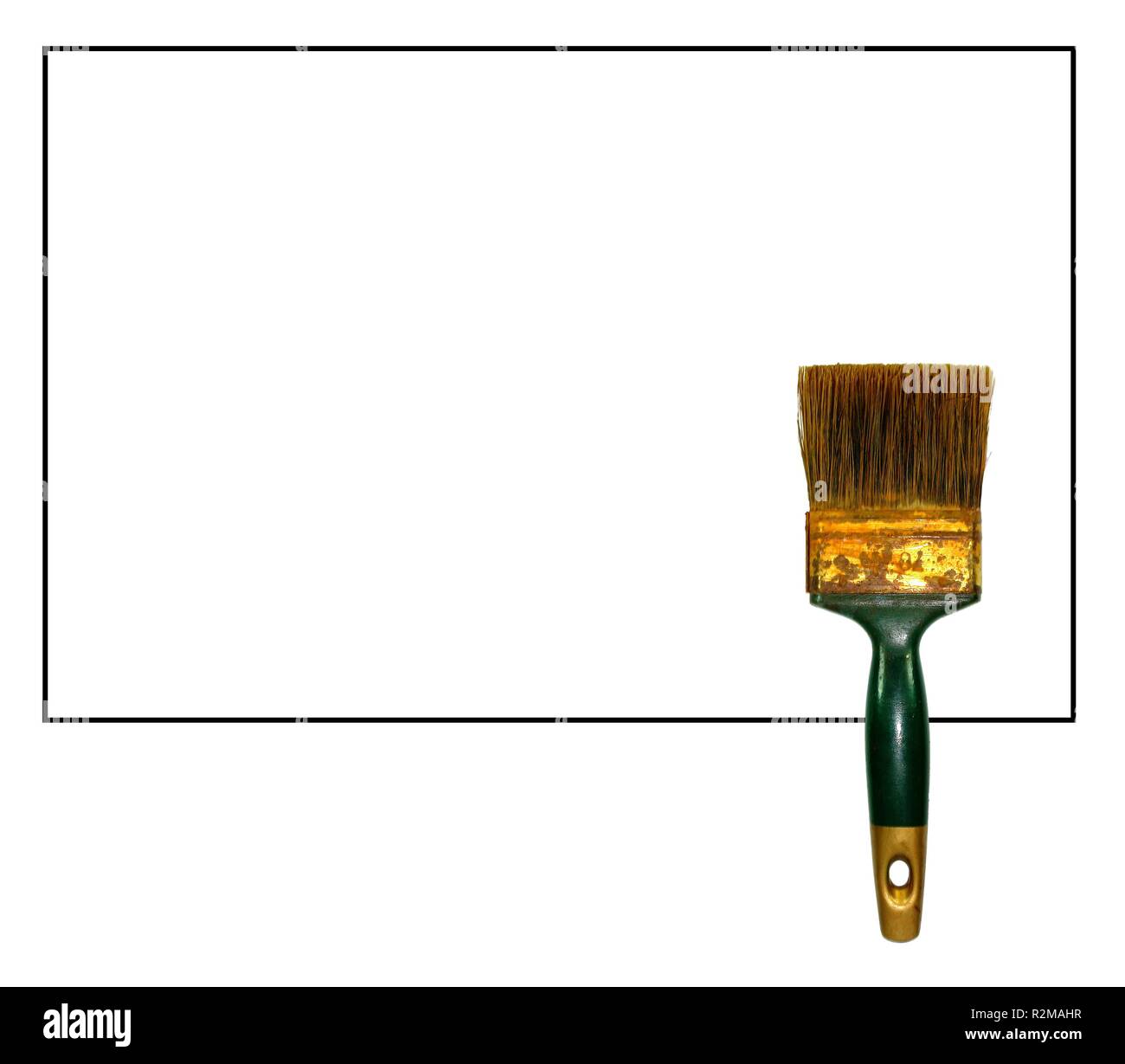 Tradesman painting Cut Out Stock Images & Pictures - Alamy