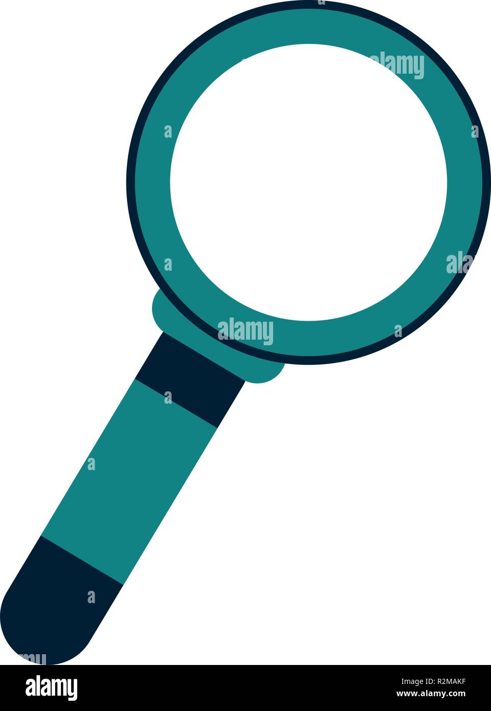 Magnifying glass symbol vector illustration graphic design Stock Vector ...