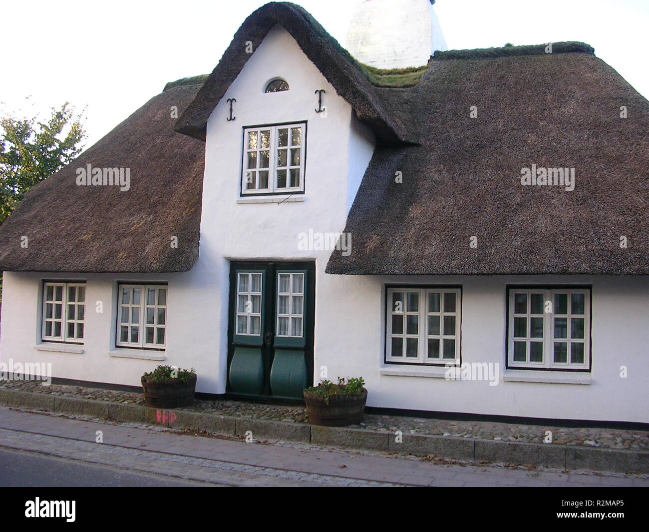 facade of a frieze house Stock Photo - Alamy