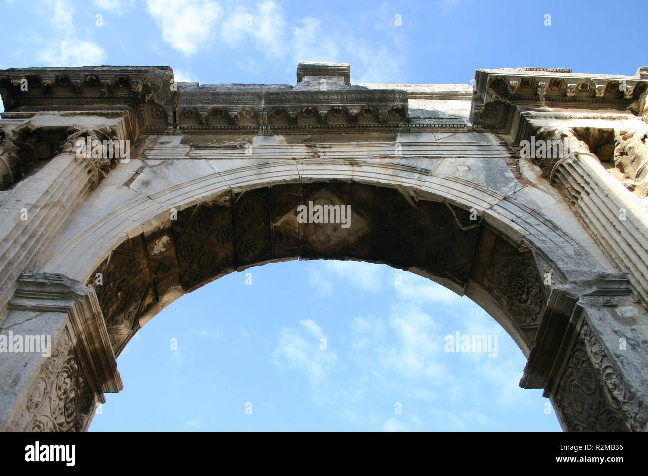 amphitheater in pula (croatia Stock Photo - Alamy