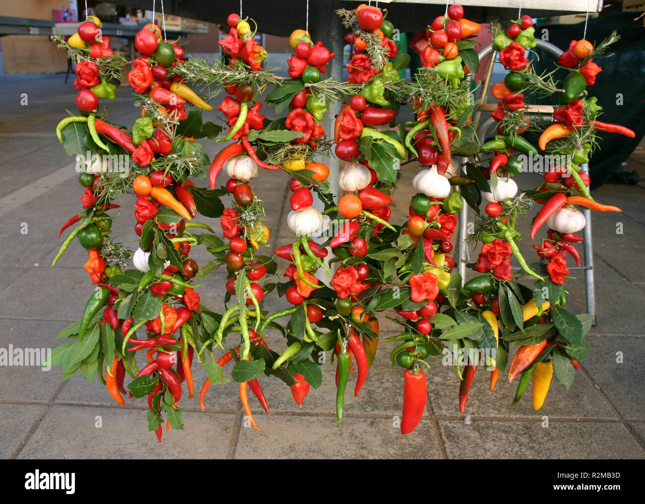 market in rovinj (croatia Stock Photo - Alamy