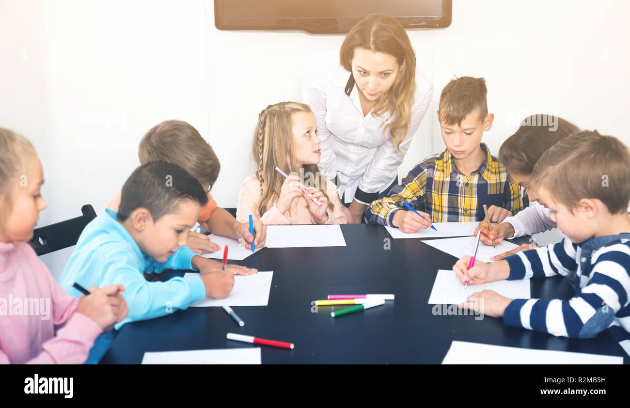 Kids Speaking In Class