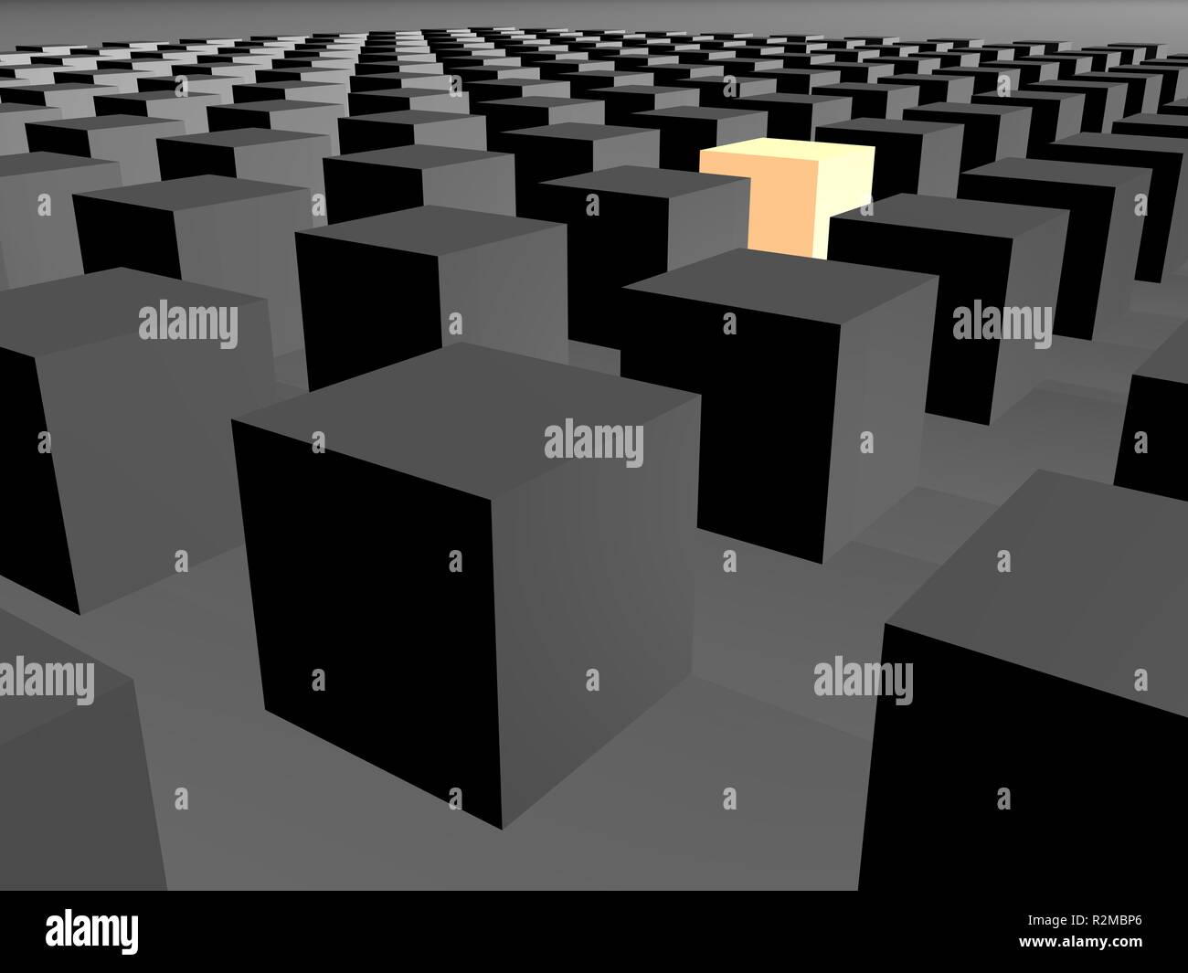 one in the crowd Stock Photo - Alamy