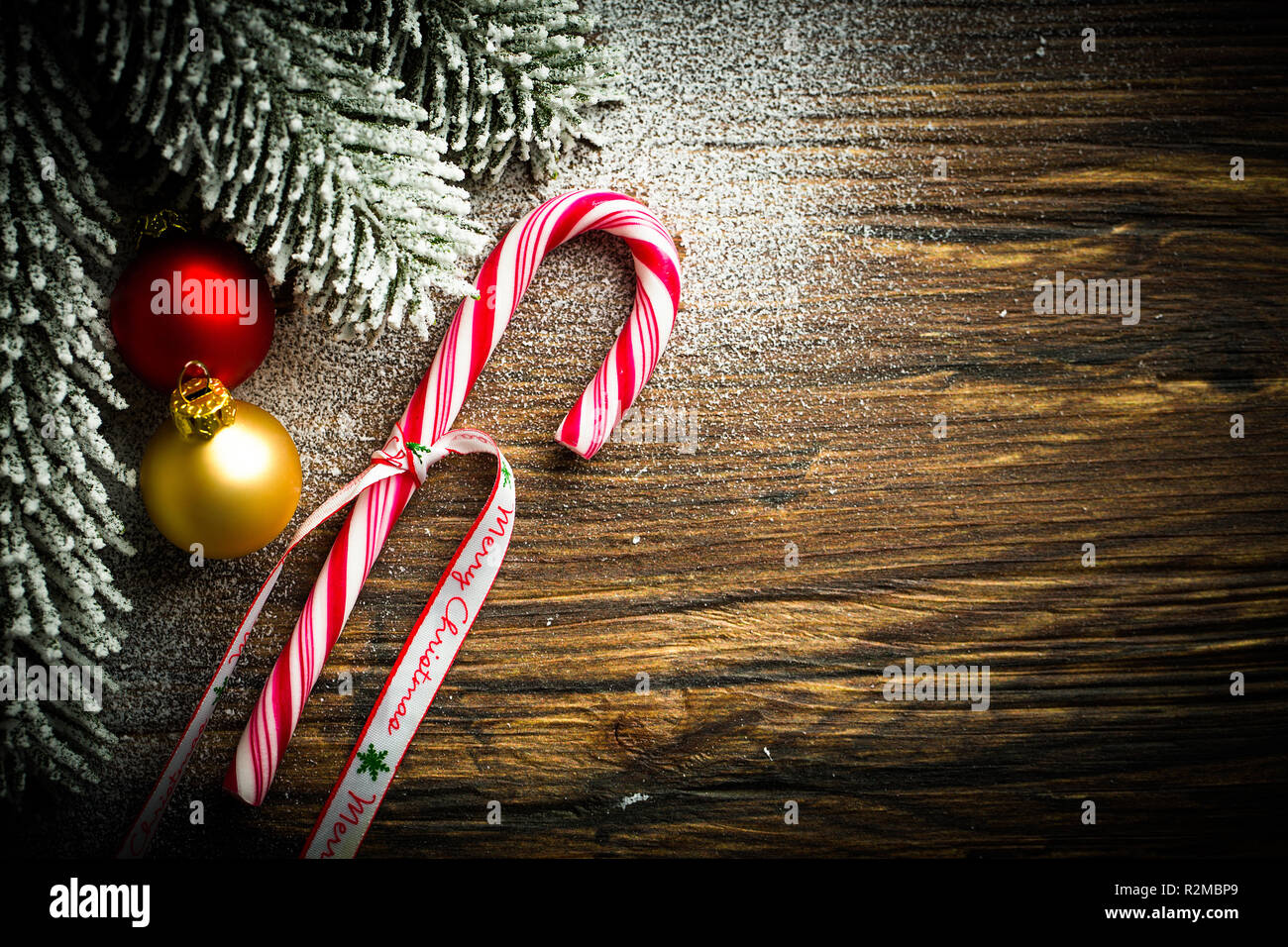 Vintage christmas decorations candy hi-res stock photography and images ...