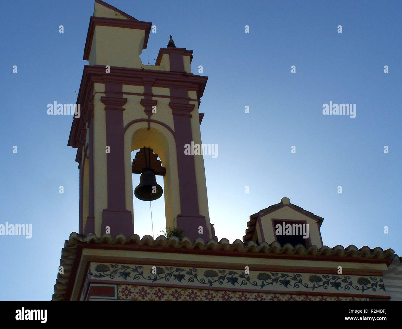 spanish church tower Stock Photo - Alamy