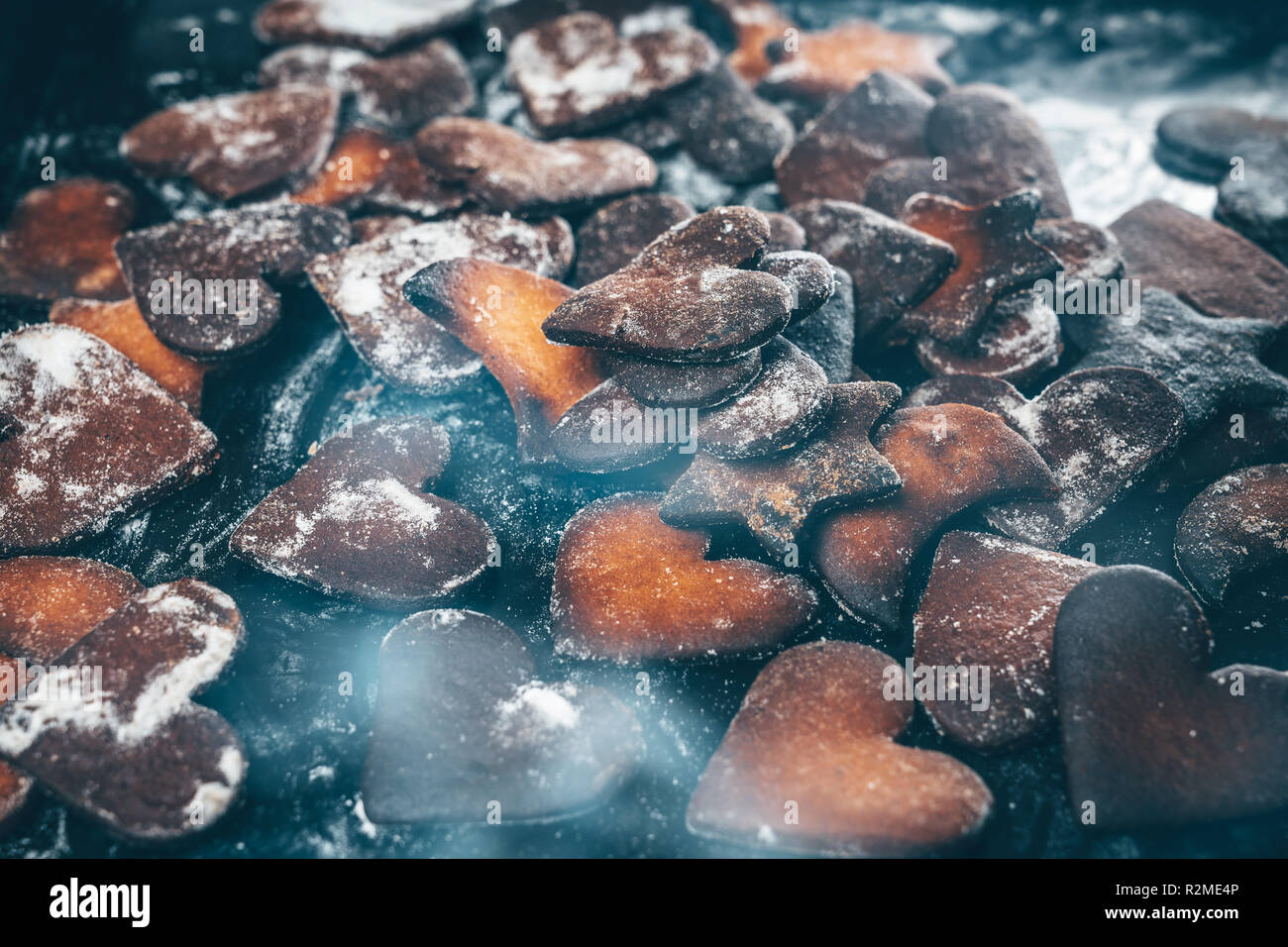 Burned christmas cookies hi-res stock photography and images - Alamy