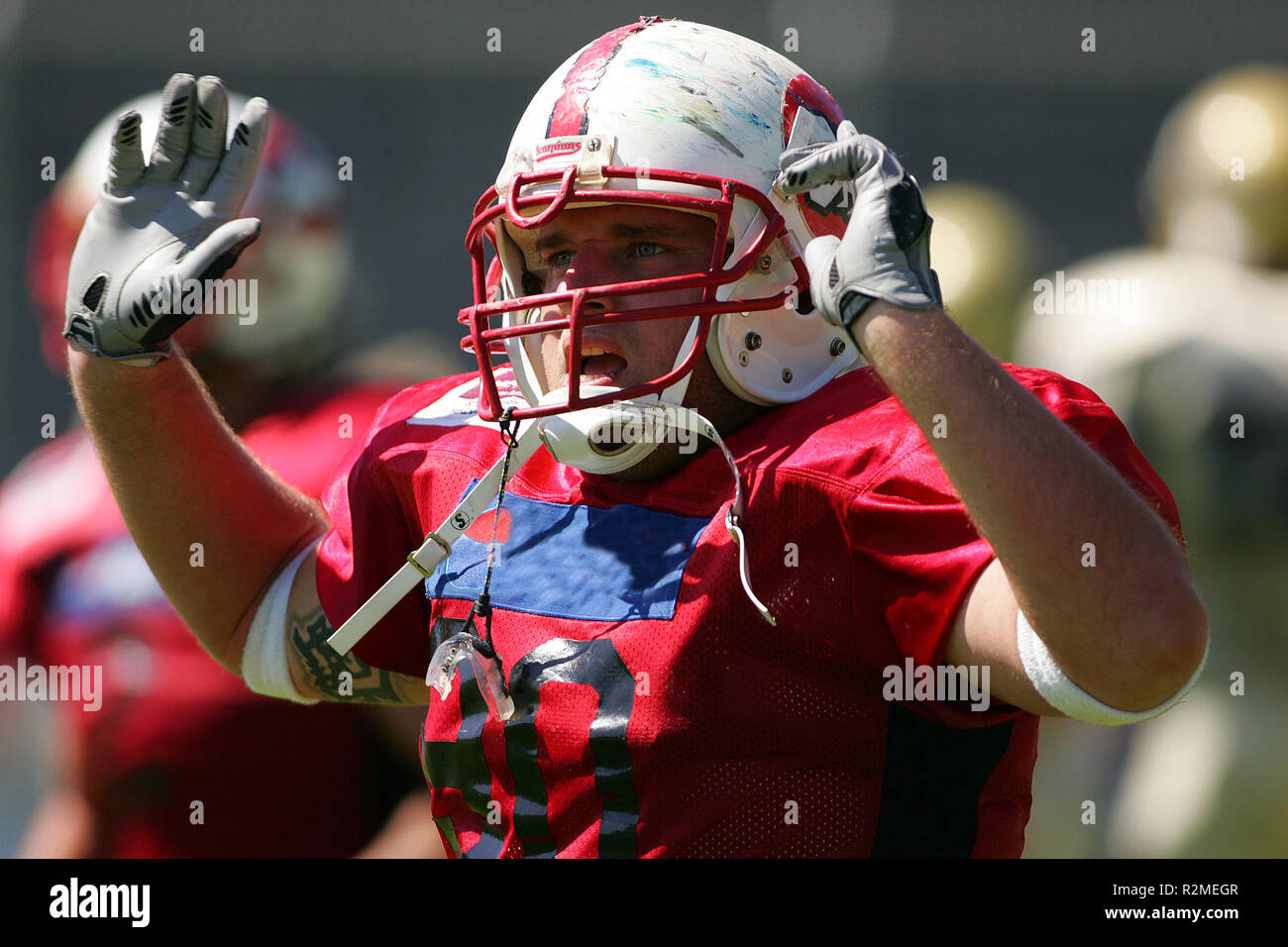 American football german league hi-res stock photography and images - Alamy