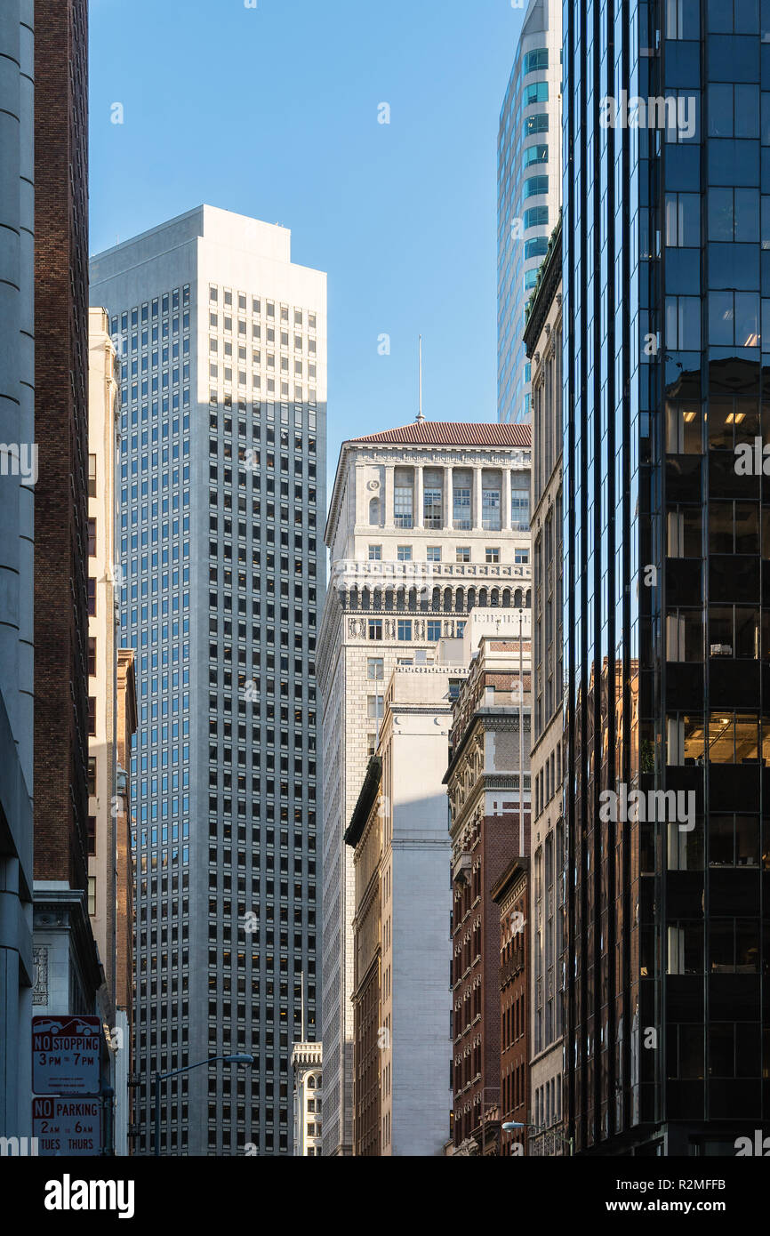 San Francisco, Financial District, Facades Stock Photo - Alamy