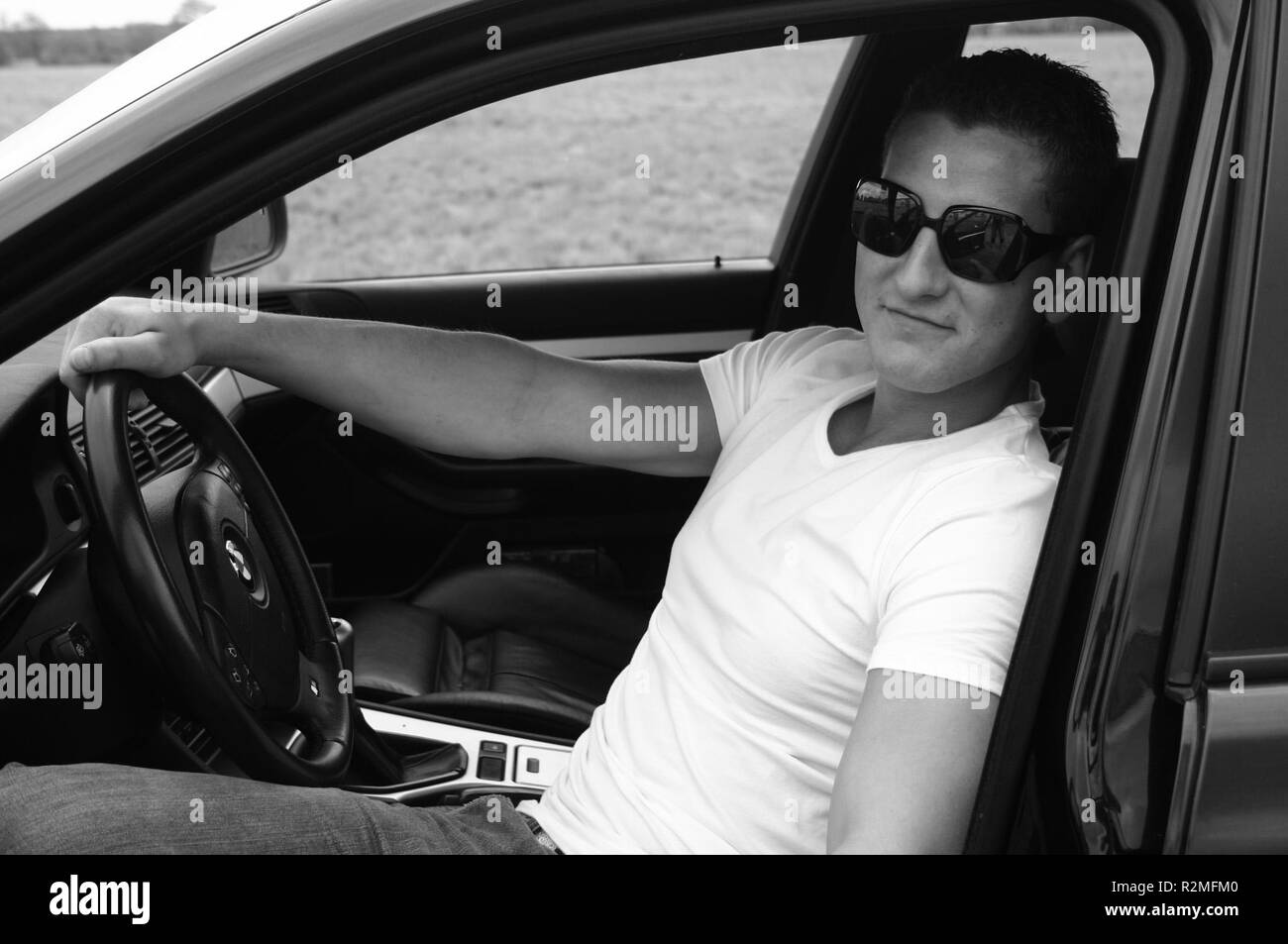 is clear who is driving Stock Photo - Alamy