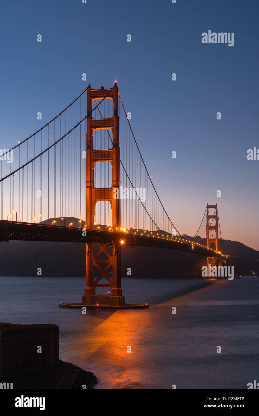 San Francisco, California, Golden Gate Bridge Stock Photo - Alamy