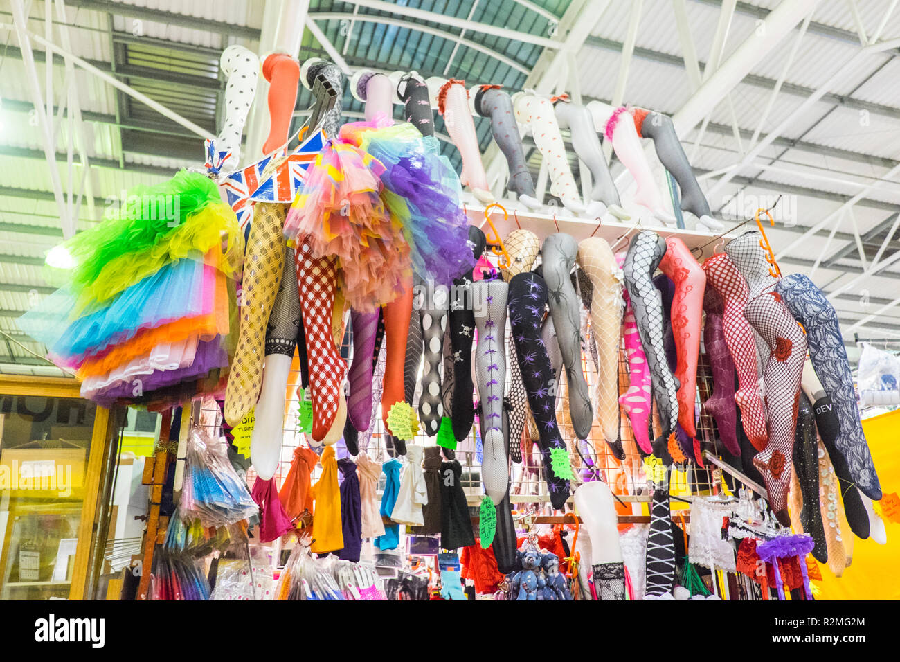 Stockings,tights,for,sale,at,famous,Rag Market,Bull Ring,Birmingham ...