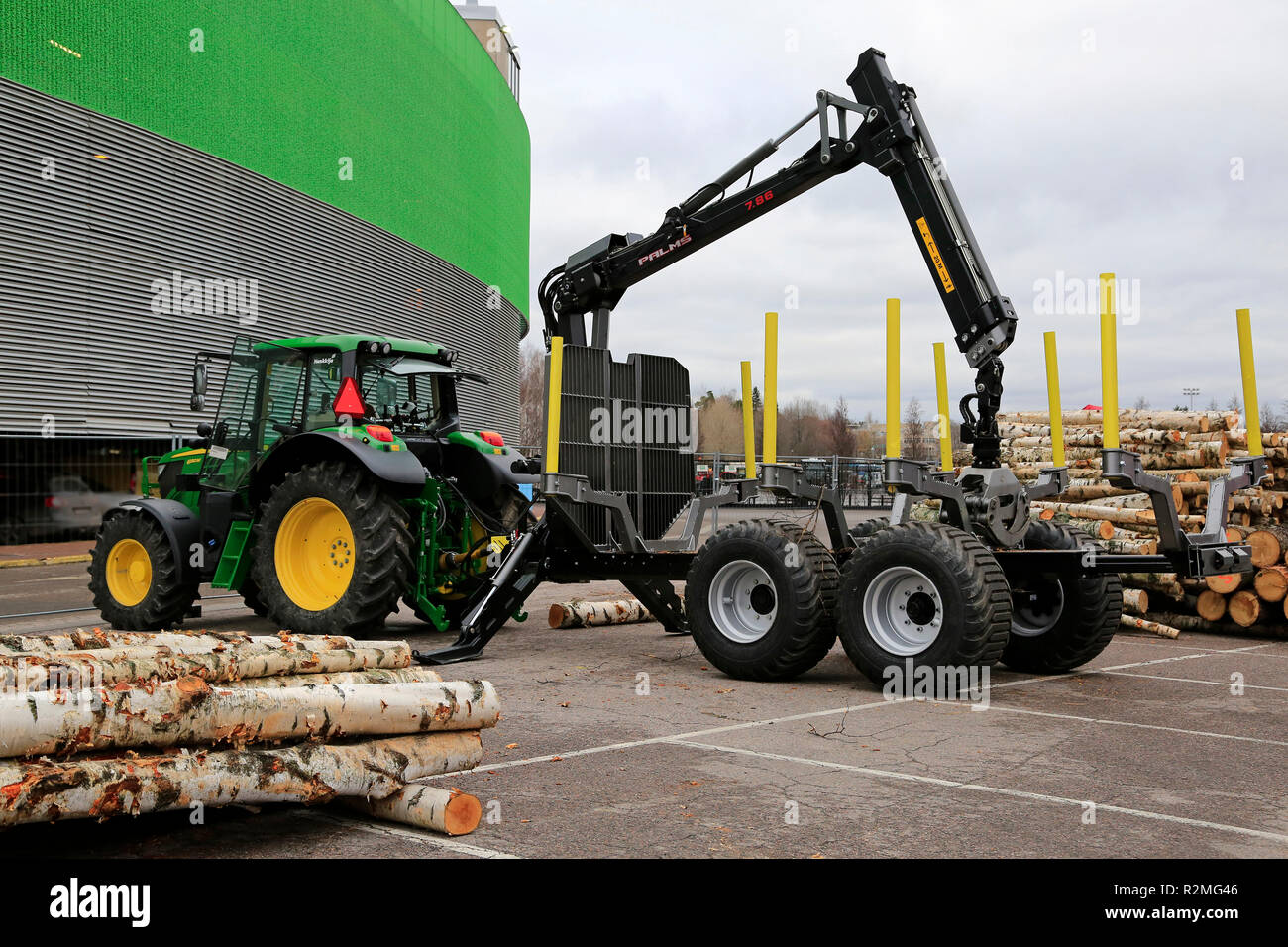 Forestry tractor hi-res stock photography and images - Alamy
