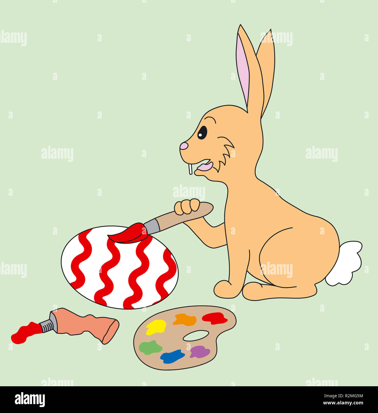 easter bunny 2 Stock Photo - Alamy