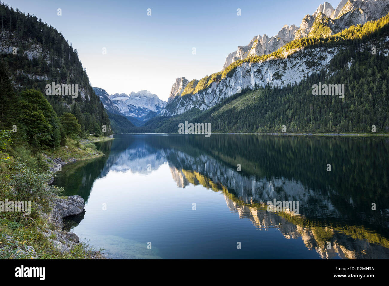 Vorderer gosausee and dachstein massif hi-res stock photography and ...