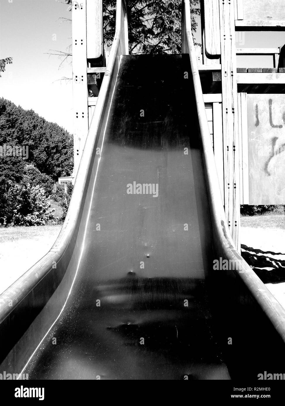 Chute child Black and White Stock Photos & Images - Alamy