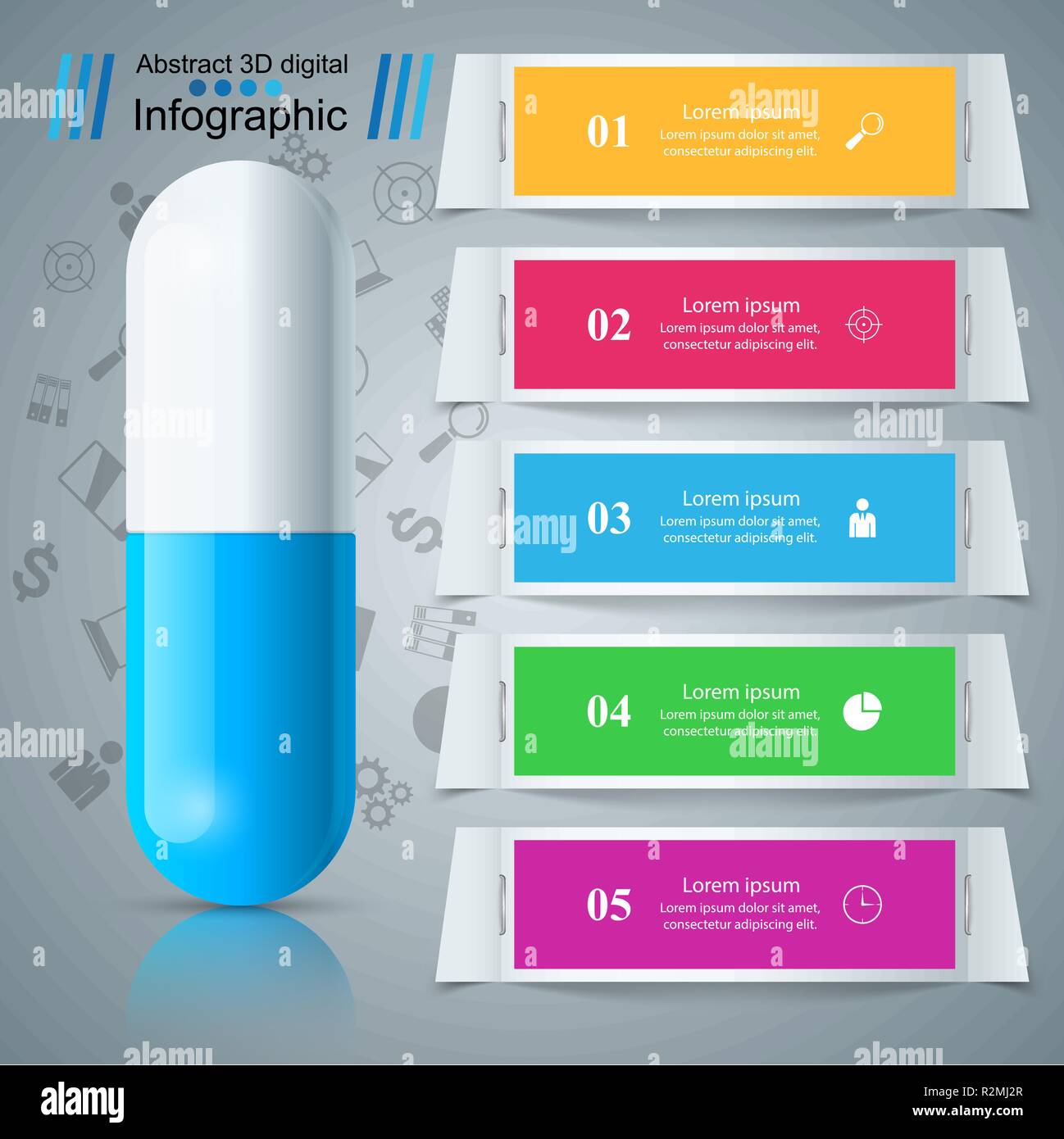 Tablet, pill, pharmacology infographic Stock Vector Image & Art - Alamy