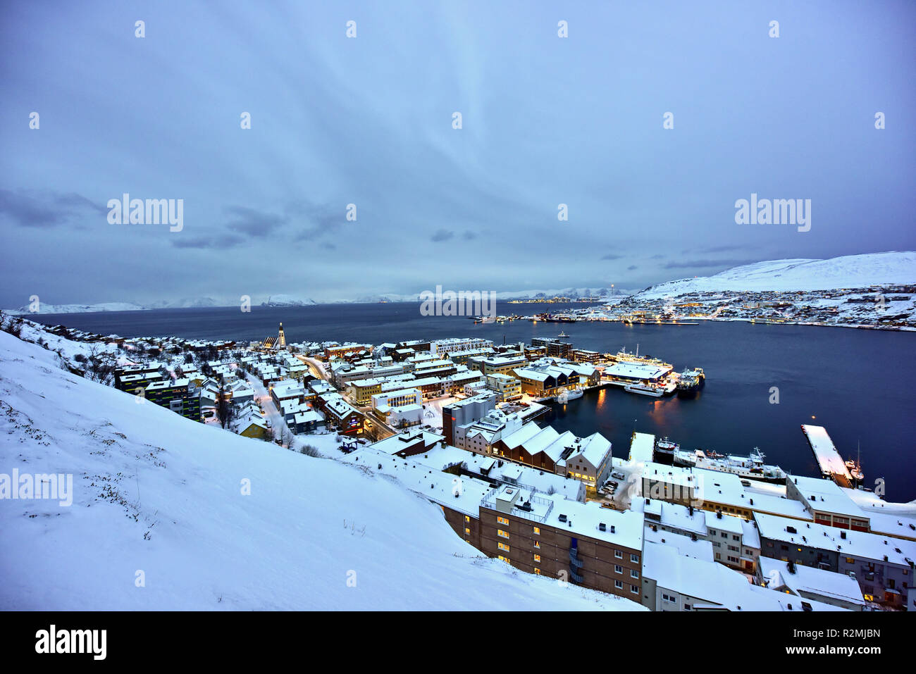 Hammerfest winter hi-res stock photography and images - Alamy
