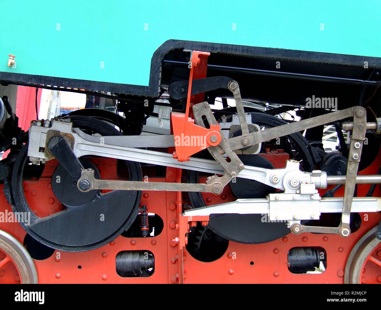 Rod drive steam locomotive linkage hi-res stock photography and images ...