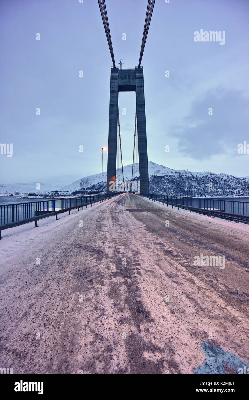 Kvalsund bridge hi-res stock photography and images - Alamy