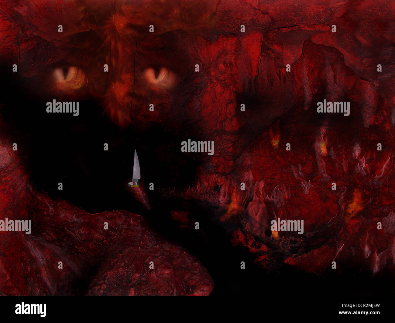 Hell fire caves hi-res stock photography and images - Alamy
