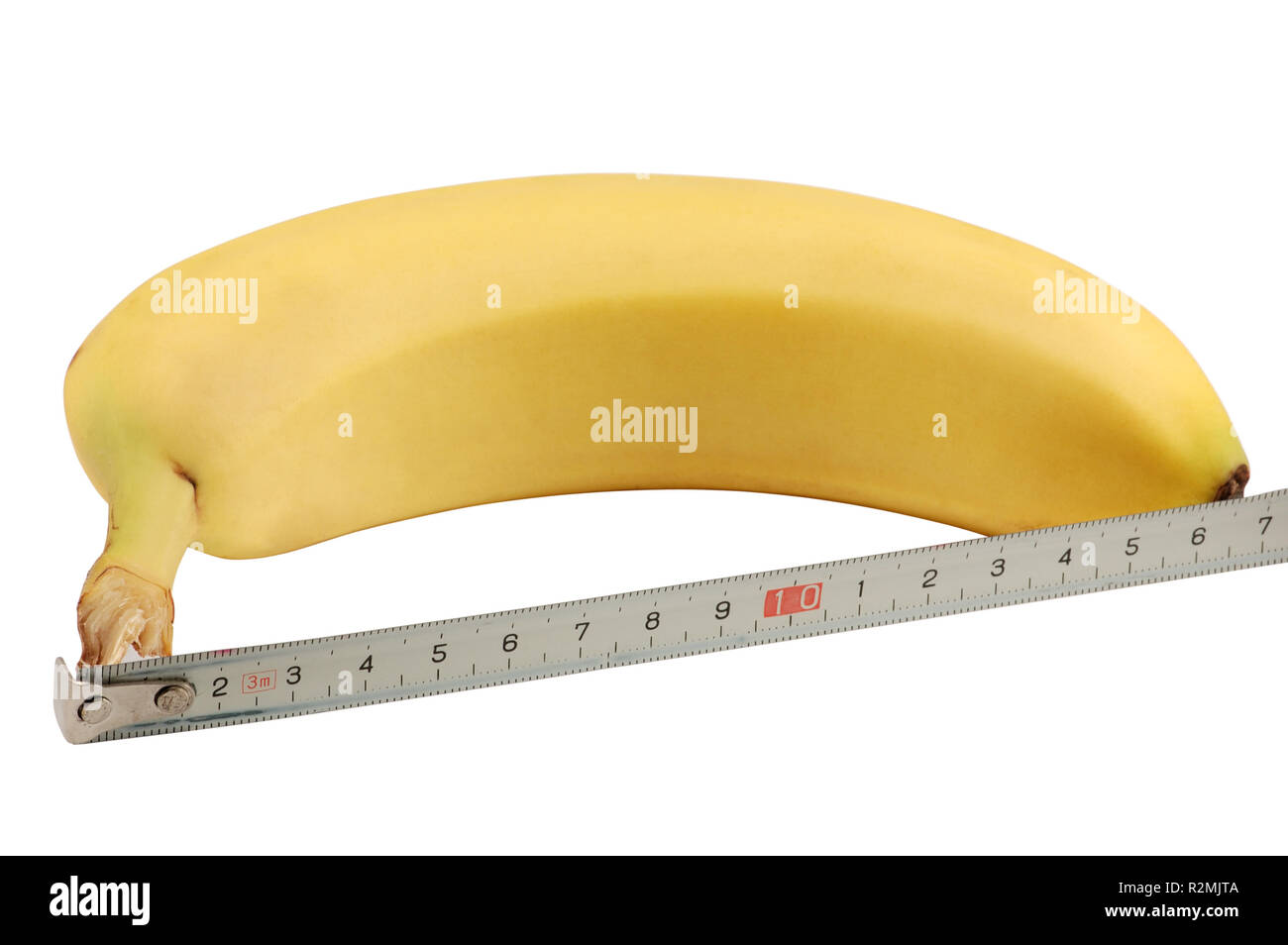 banana with measuring tape Stock Photo - Alamy