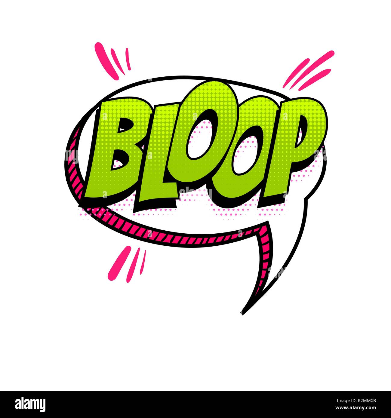 Bloop background Stock Vector Images - Alamy