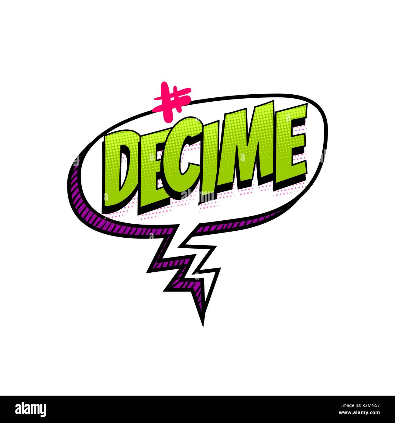 Decime - tell me acronym hashtag spanish language comic text sound ...