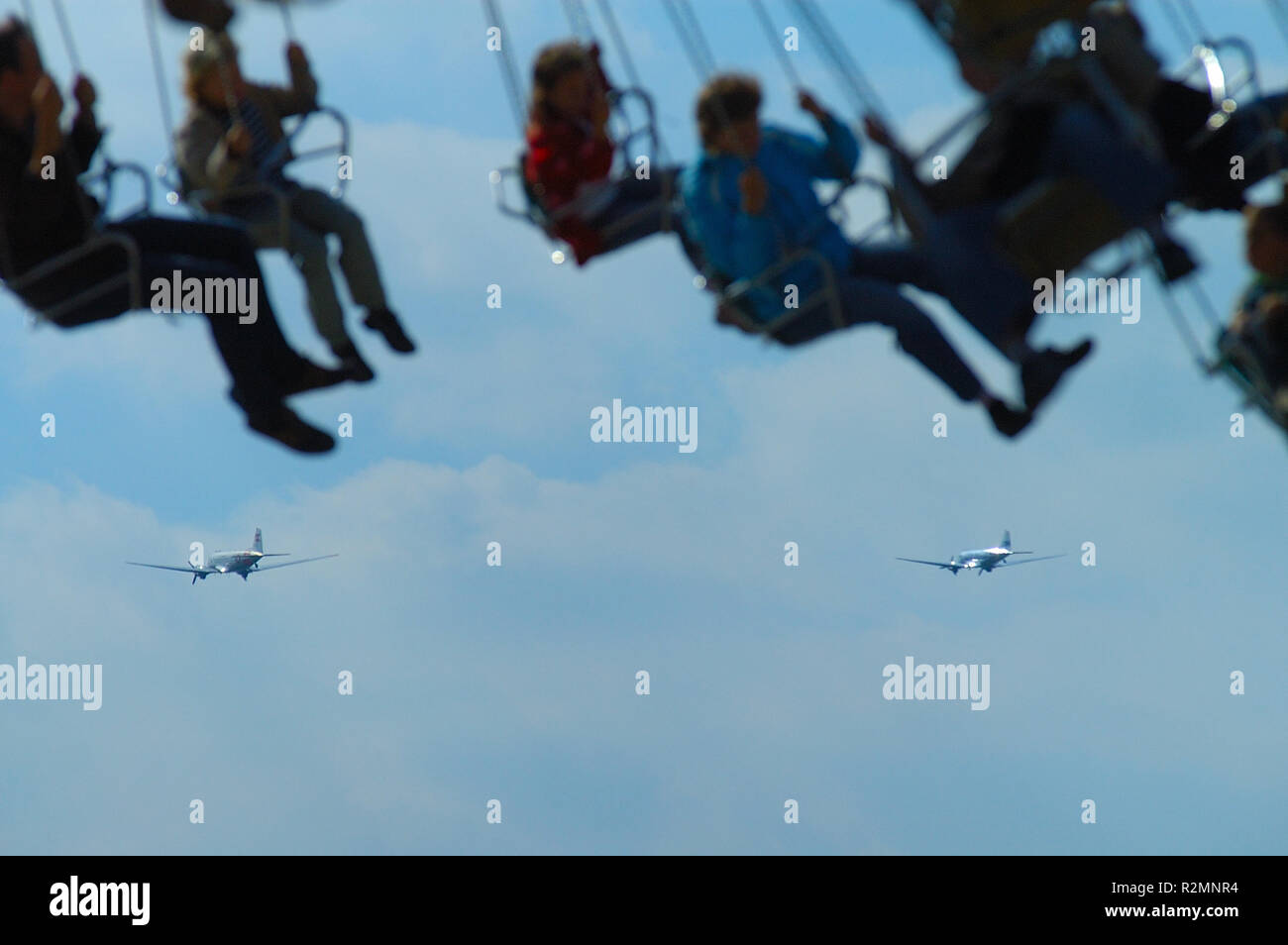 planes with carousel Stock Photo - Alamy