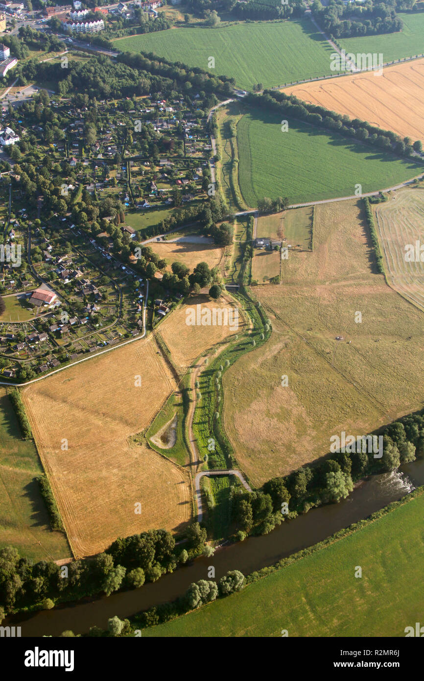 Aerial view schwerte ruhr area hi-res stock photography and images - Alamy