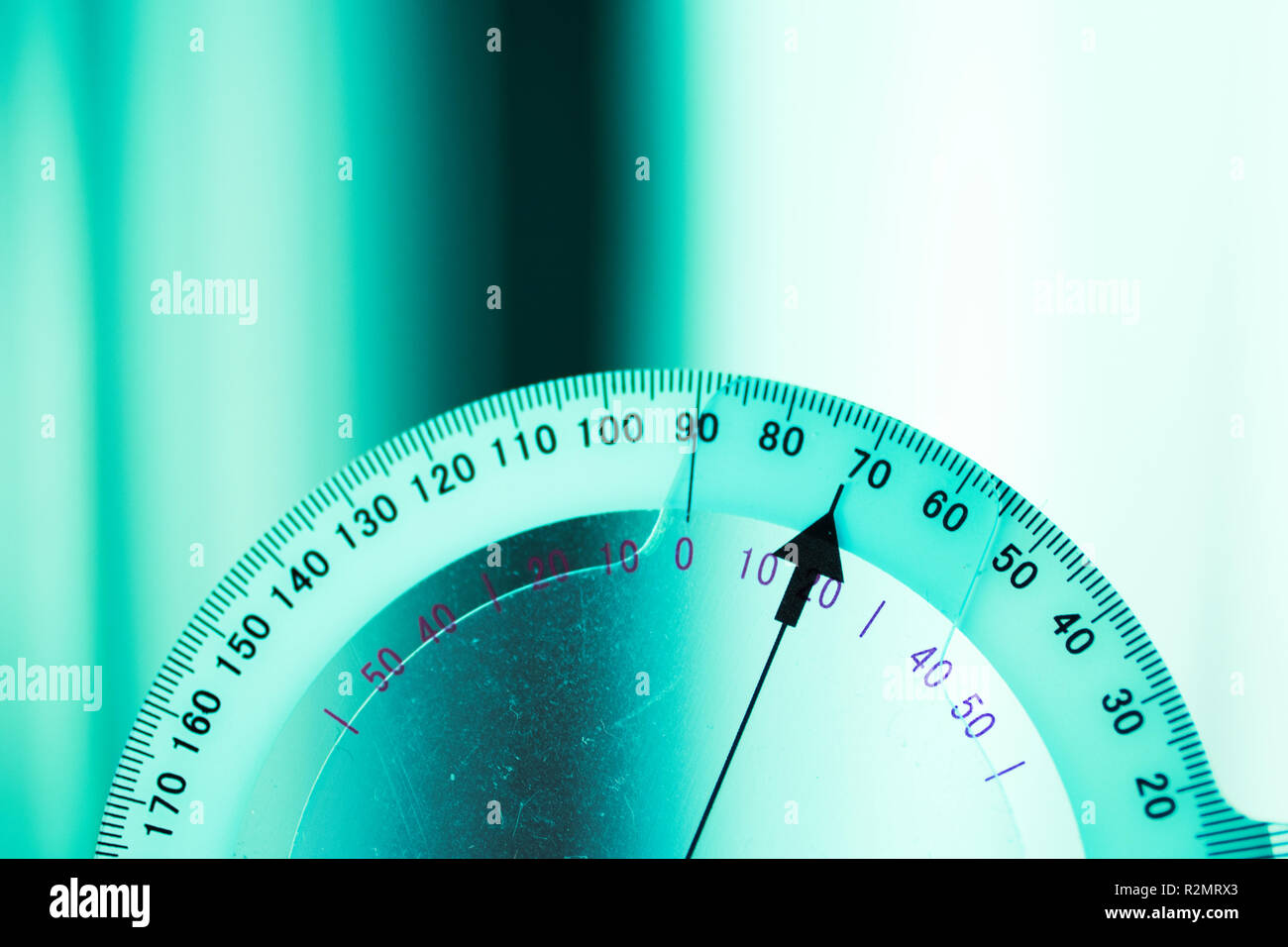 Goniometer movement medical instrument used for measuring mobility of ...