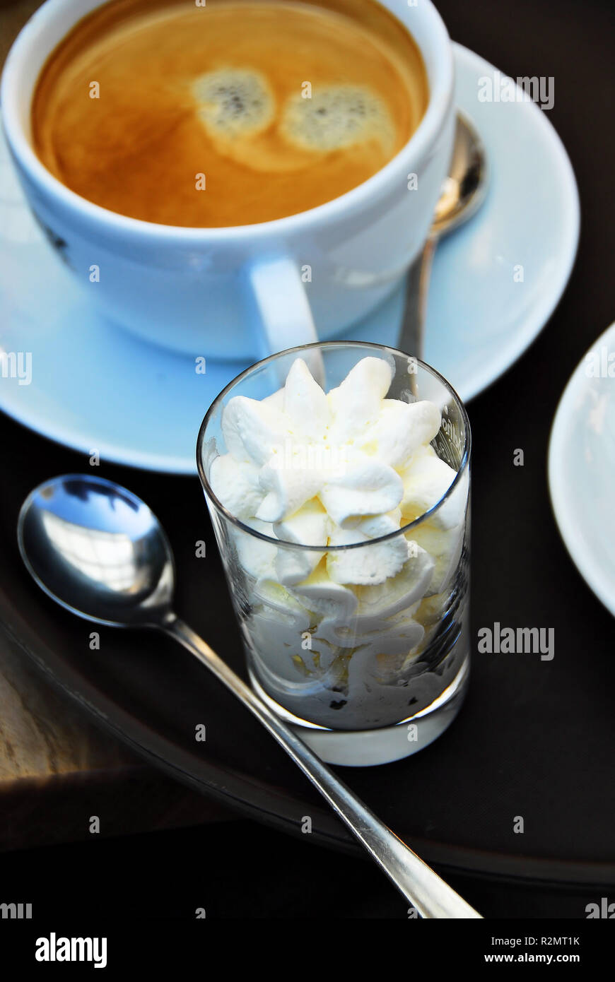 coffee and cream Stock Photo - Alamy