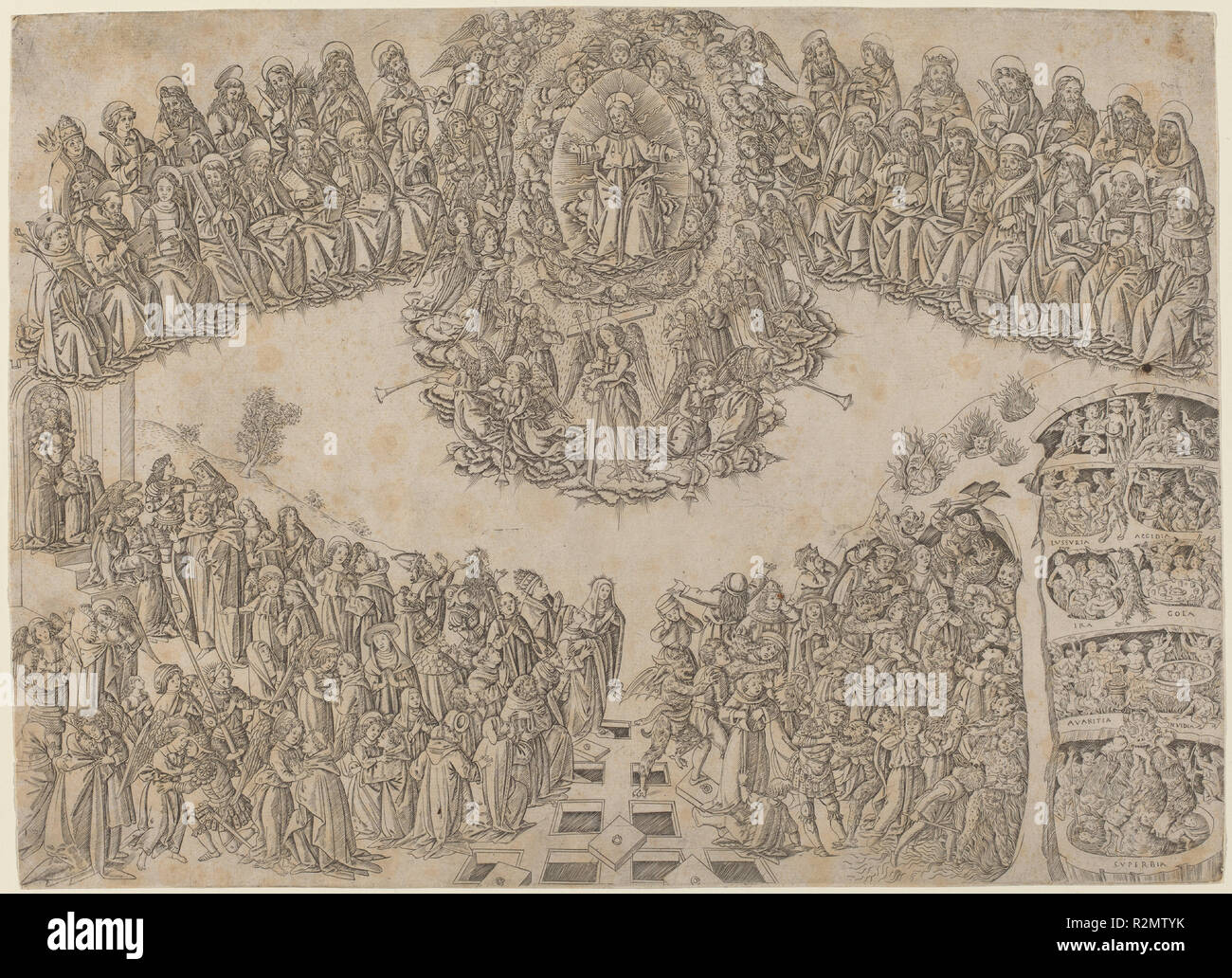 Fra angelico last judgment hi-res stock photography and images - Alamy